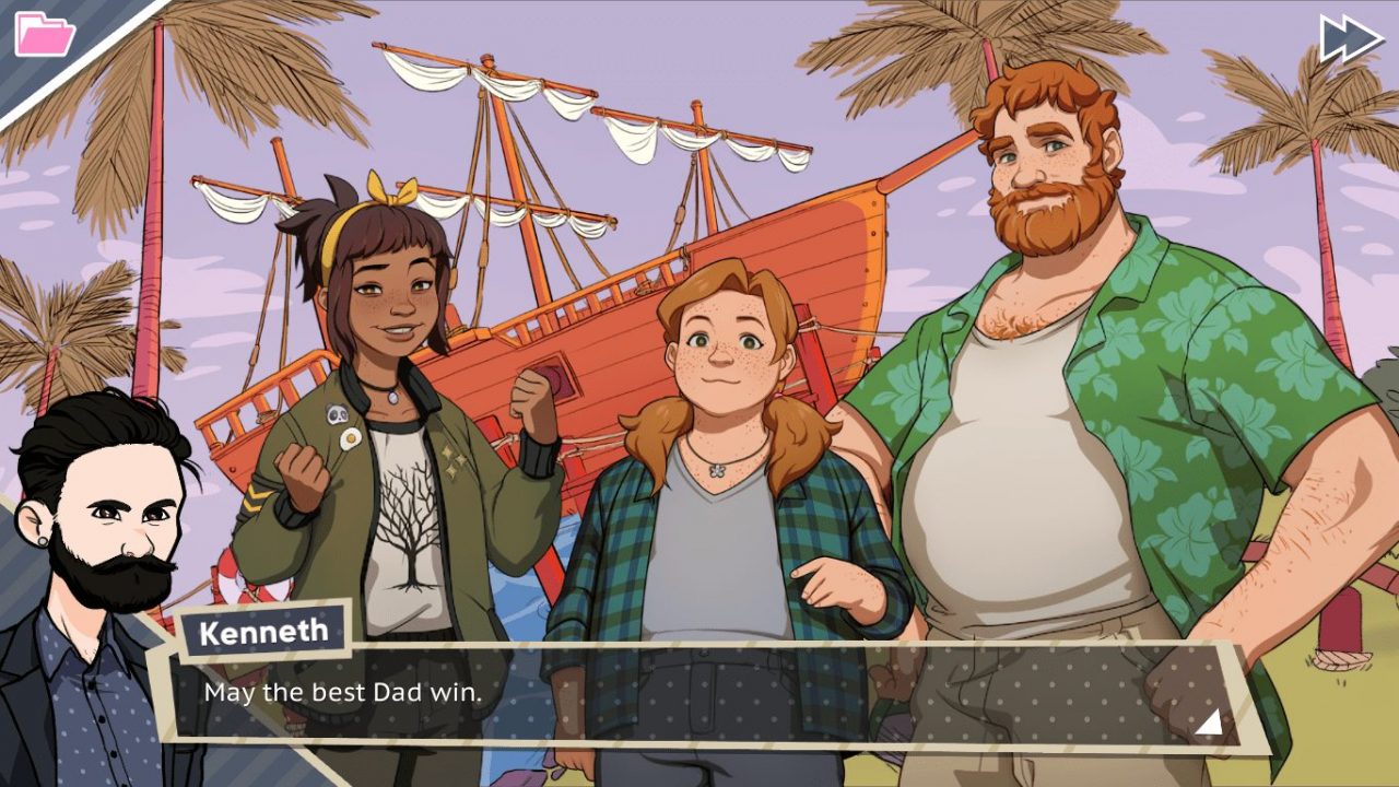Dream Daddy: A Daddy Dating Simulator (PC) Review - CGMagazine