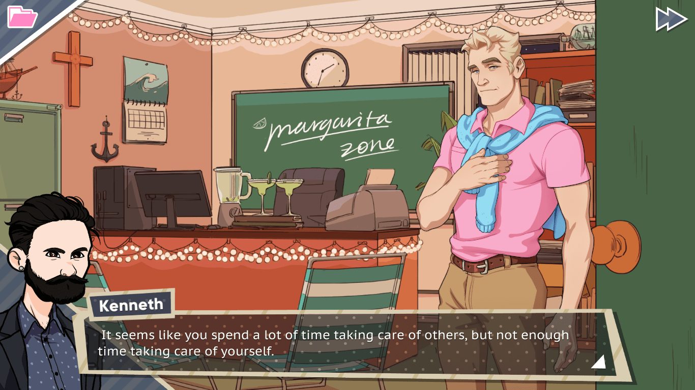 Dream Daddy: A Daddy Dating Simulator (PC) Review - CGMagazine
