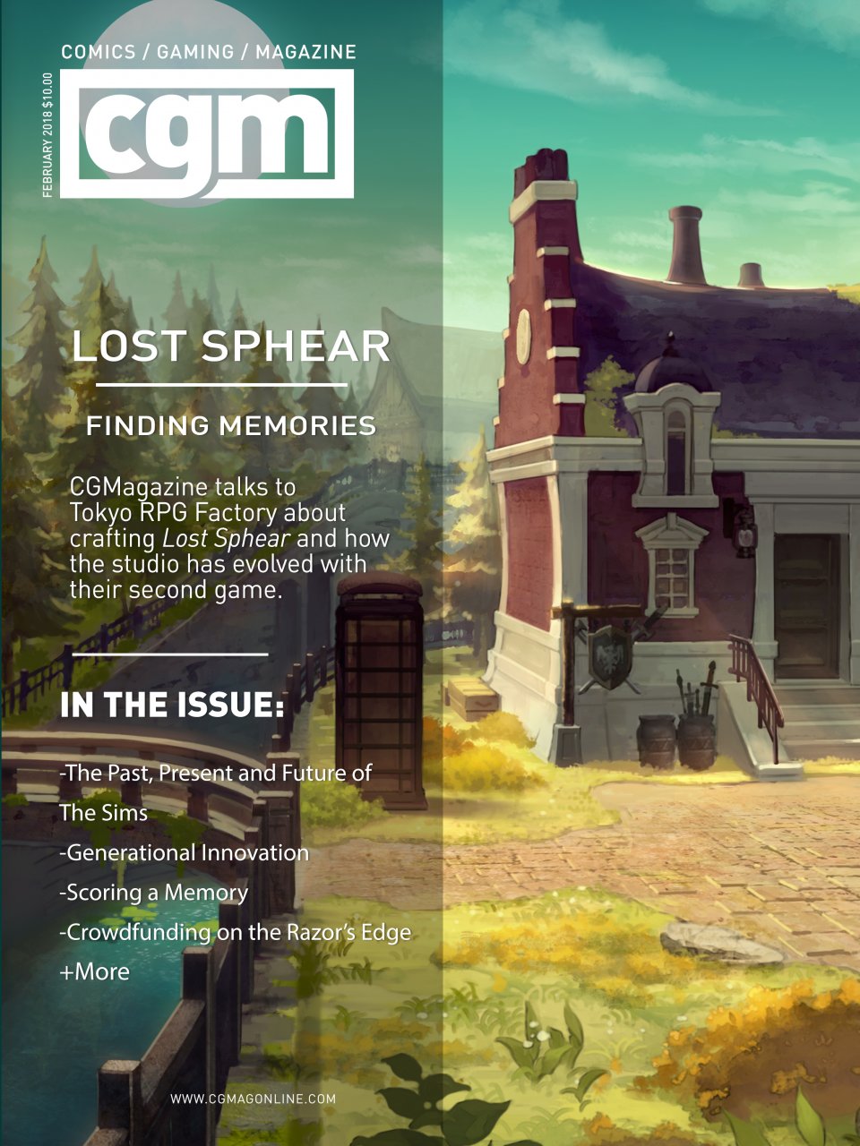 CGMagazine February 2018: Exploring the World of Lost Sphere