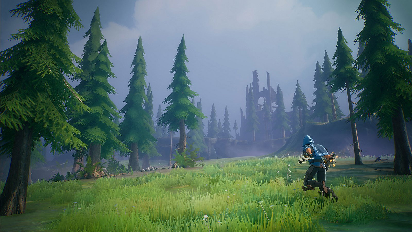 Spellbreak's Visual Art Influences and Battle Royale Building