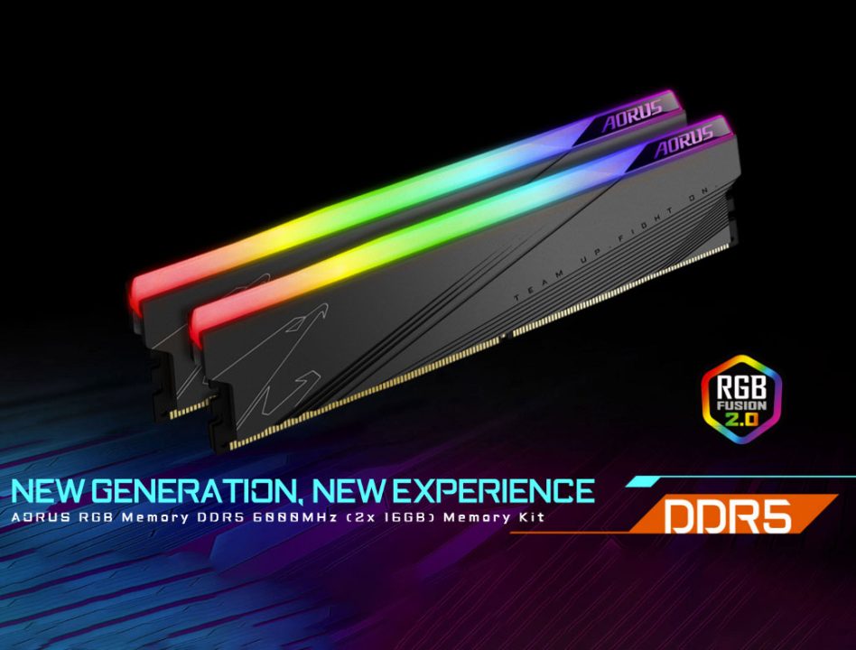 Brighten Your Memory Performance with AORUS RGB DDR5 6000MHz 32GB ...
