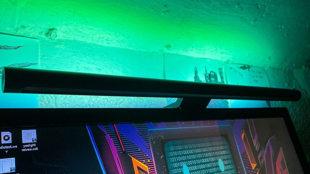 Reduce Eye Strain with Yeelight's Smart LED Monitor Bar