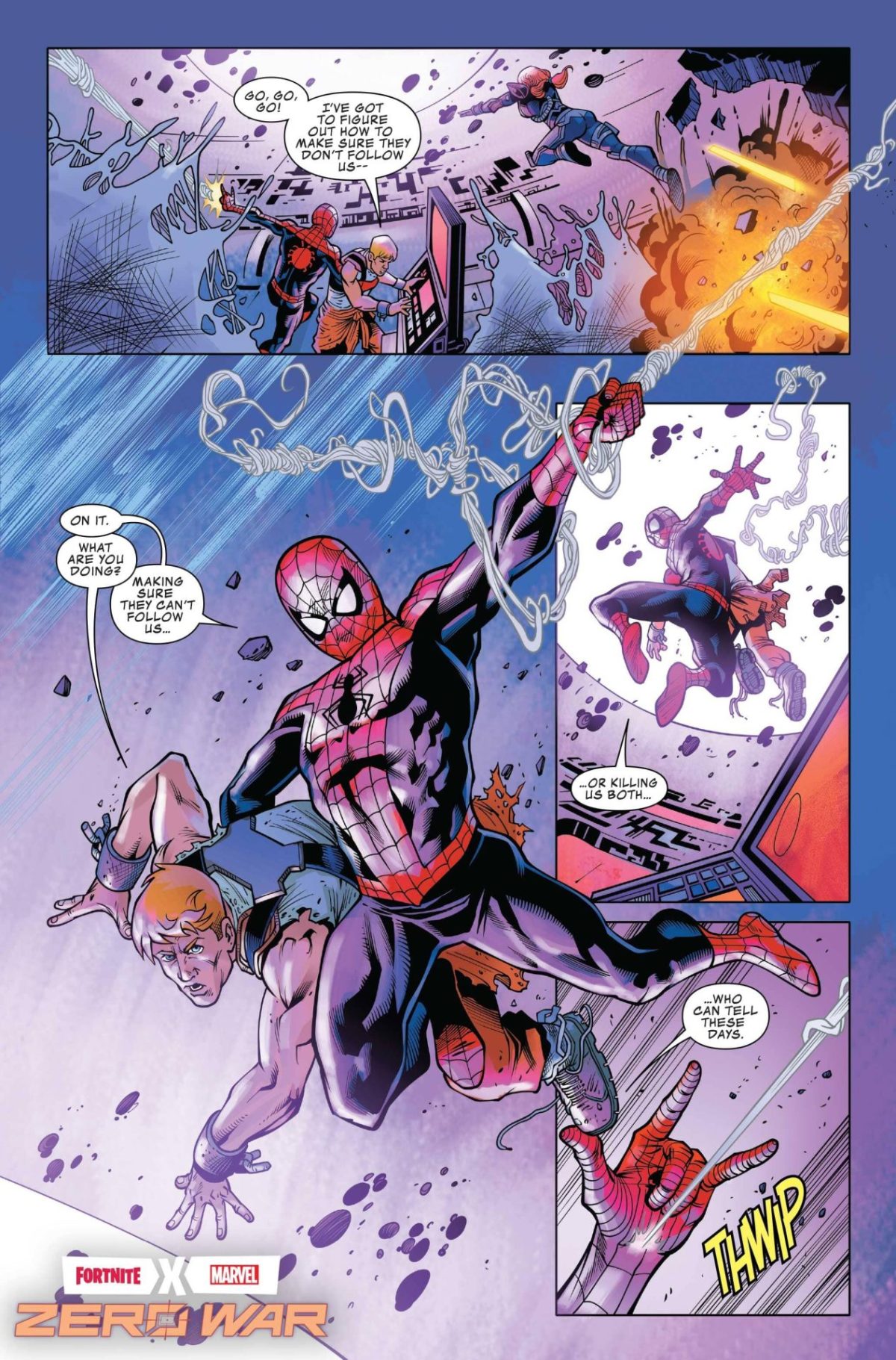 Fortnite x Marvel: Zero War #1 (of 5) Review - CGMagazine