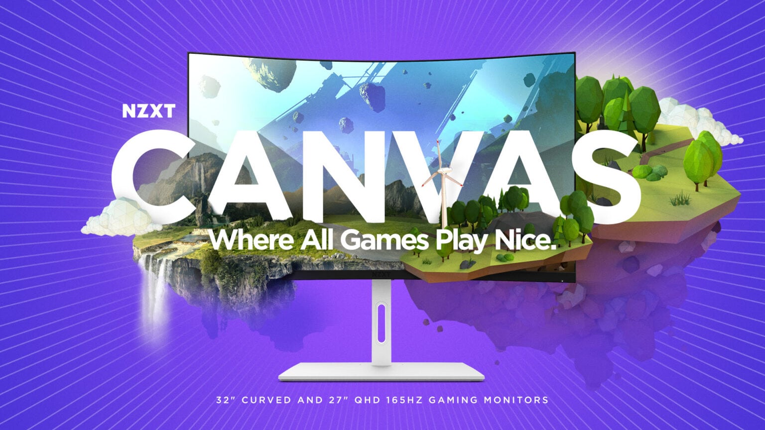 Upgrade to NZXT Canvas QHD Monitors Today!