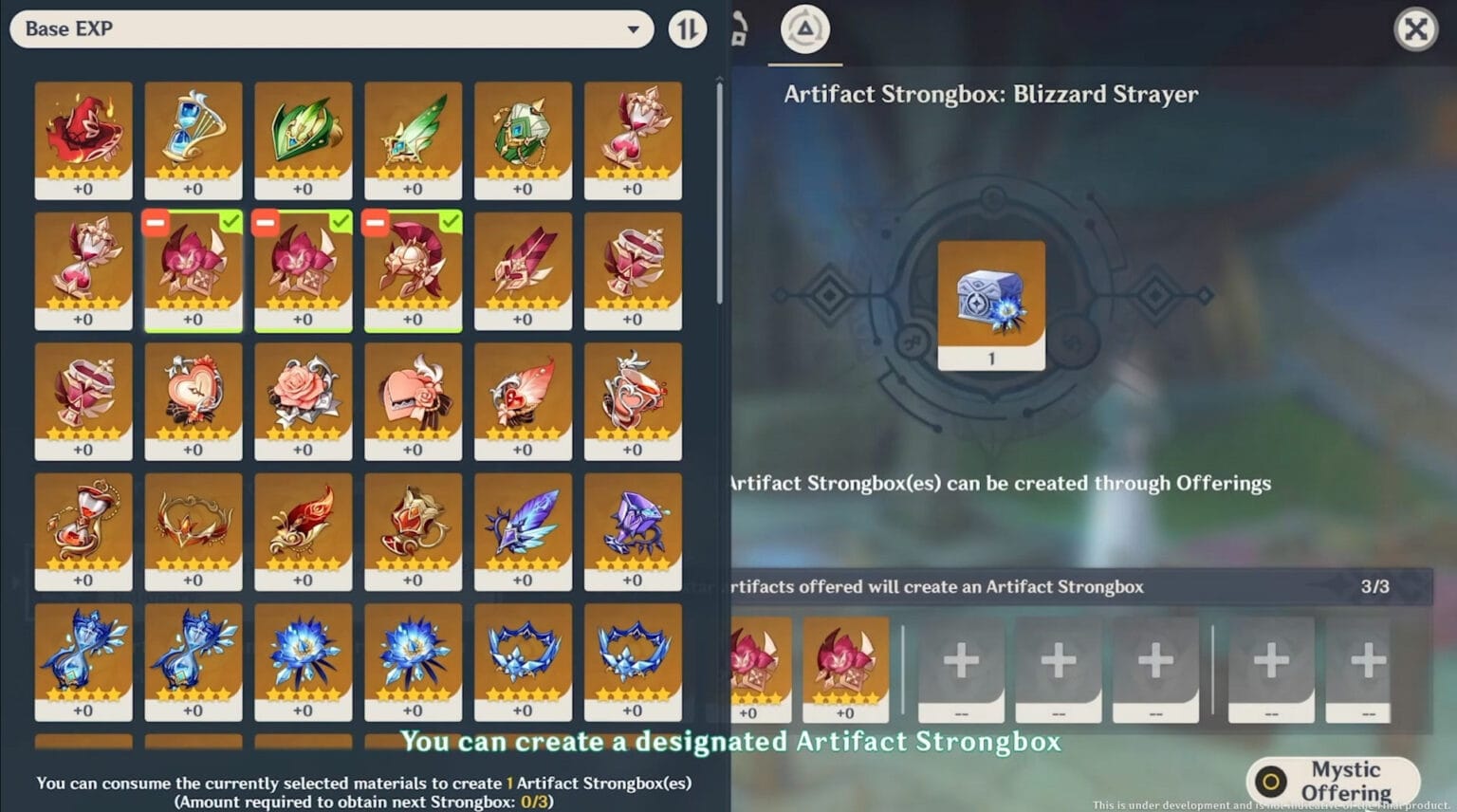 Genshin Impact Guide: How Mystic Offering Works