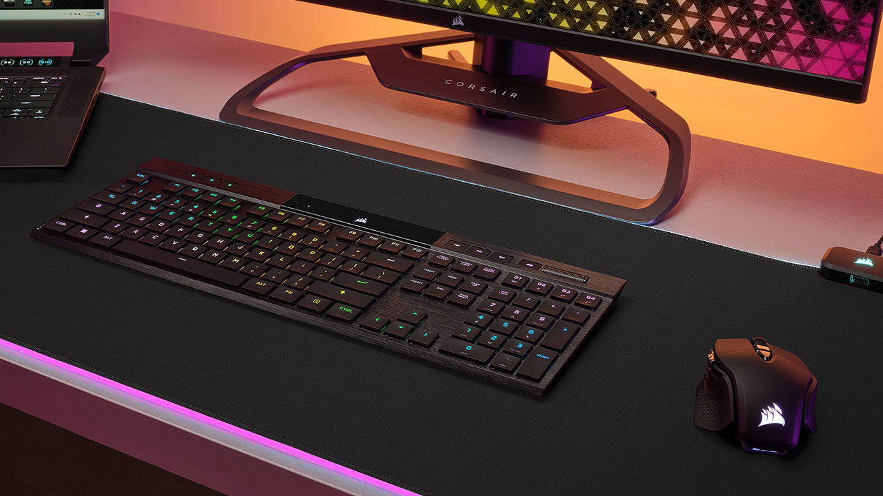 Corsair Launches Slim K100 Air Gaming Keyboard
