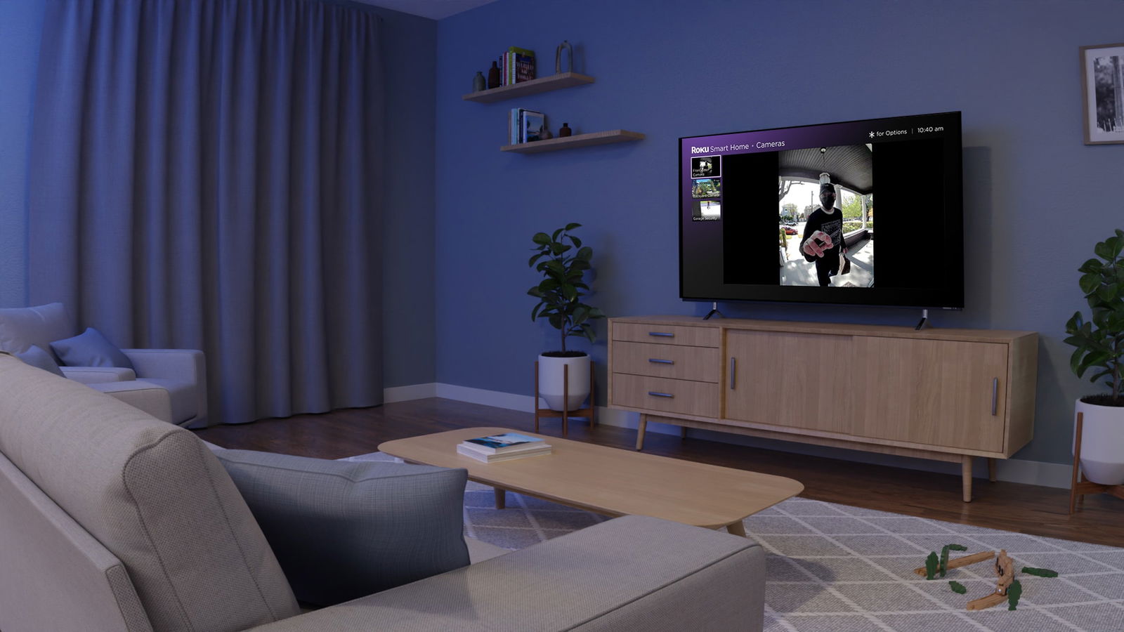 Roku partners with Wyze for smart home entry.