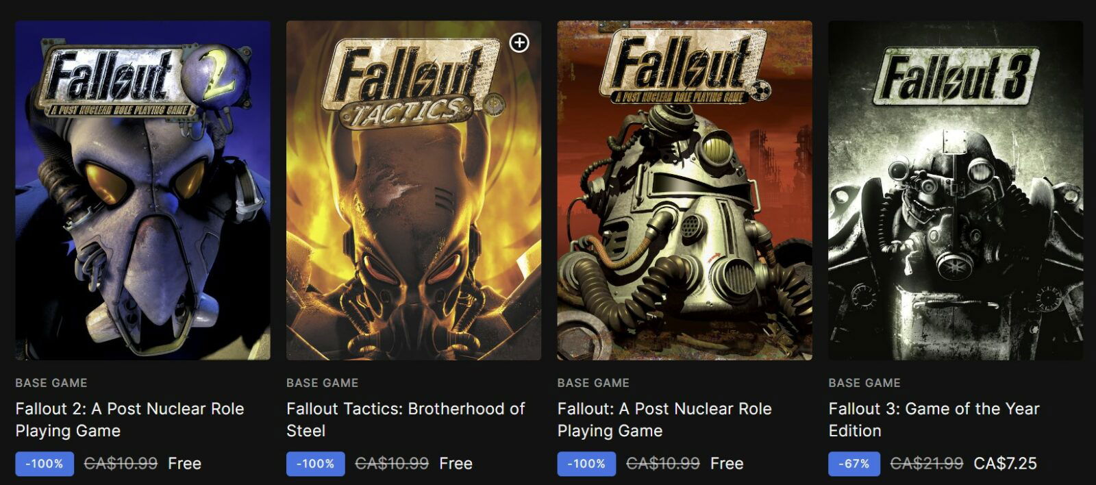 Get 3 Fallout Games FREE - Limited Time Offer!