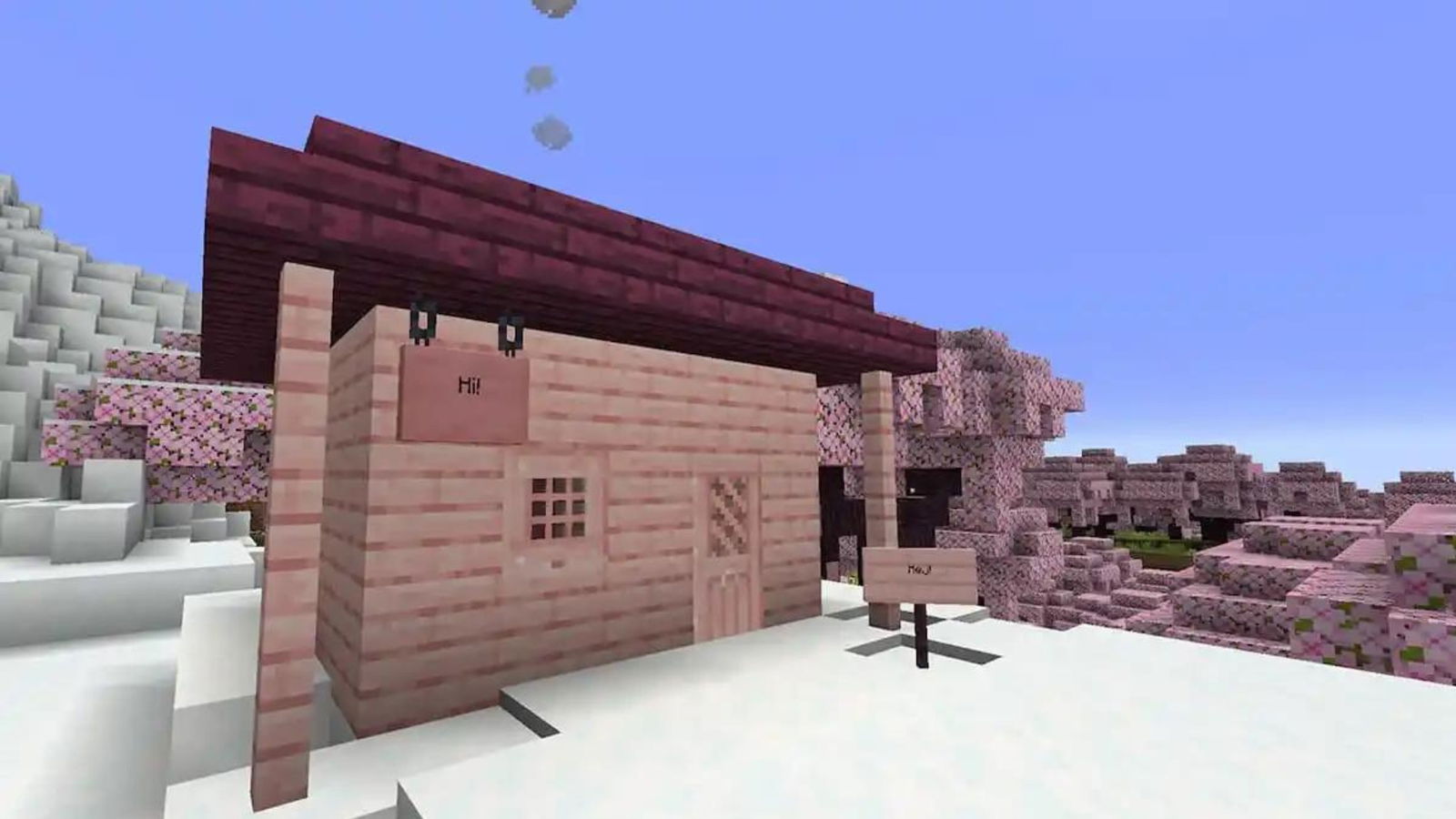 Experience the Pink Magic: Minecraft's Cherry Blossom Biome