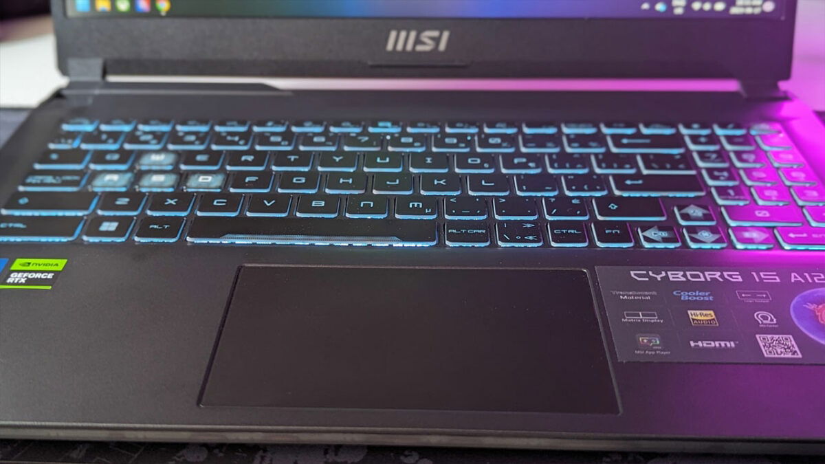 MSI Cyborg 15 A12VF Laptop Review - CGMagazine