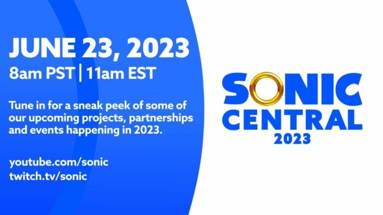 Sonic Central 2023: New SEGA Showcase Coming Tomorrow