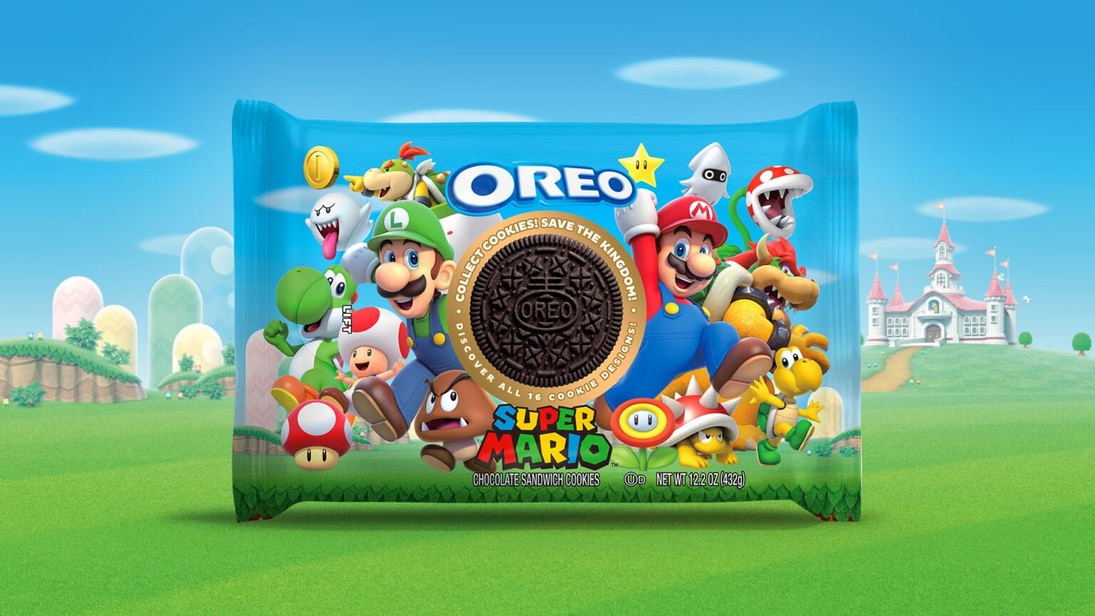 Super Mario Partners With Oreo For Limited Edition Cookies!