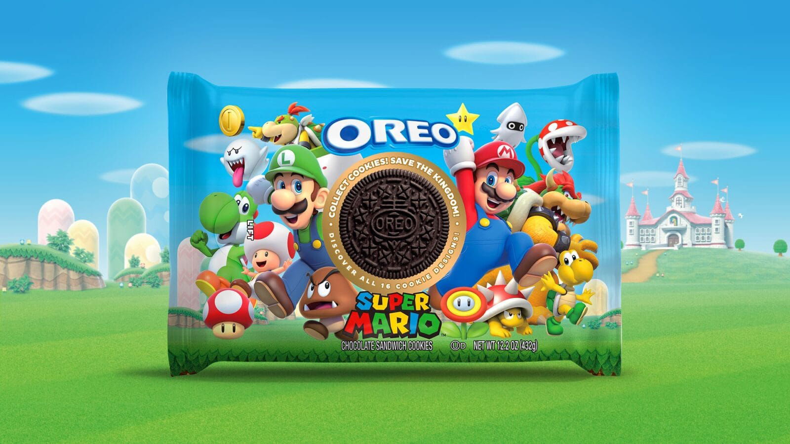 Super Mario Partners With Oreo For Limited Edition Cookies!