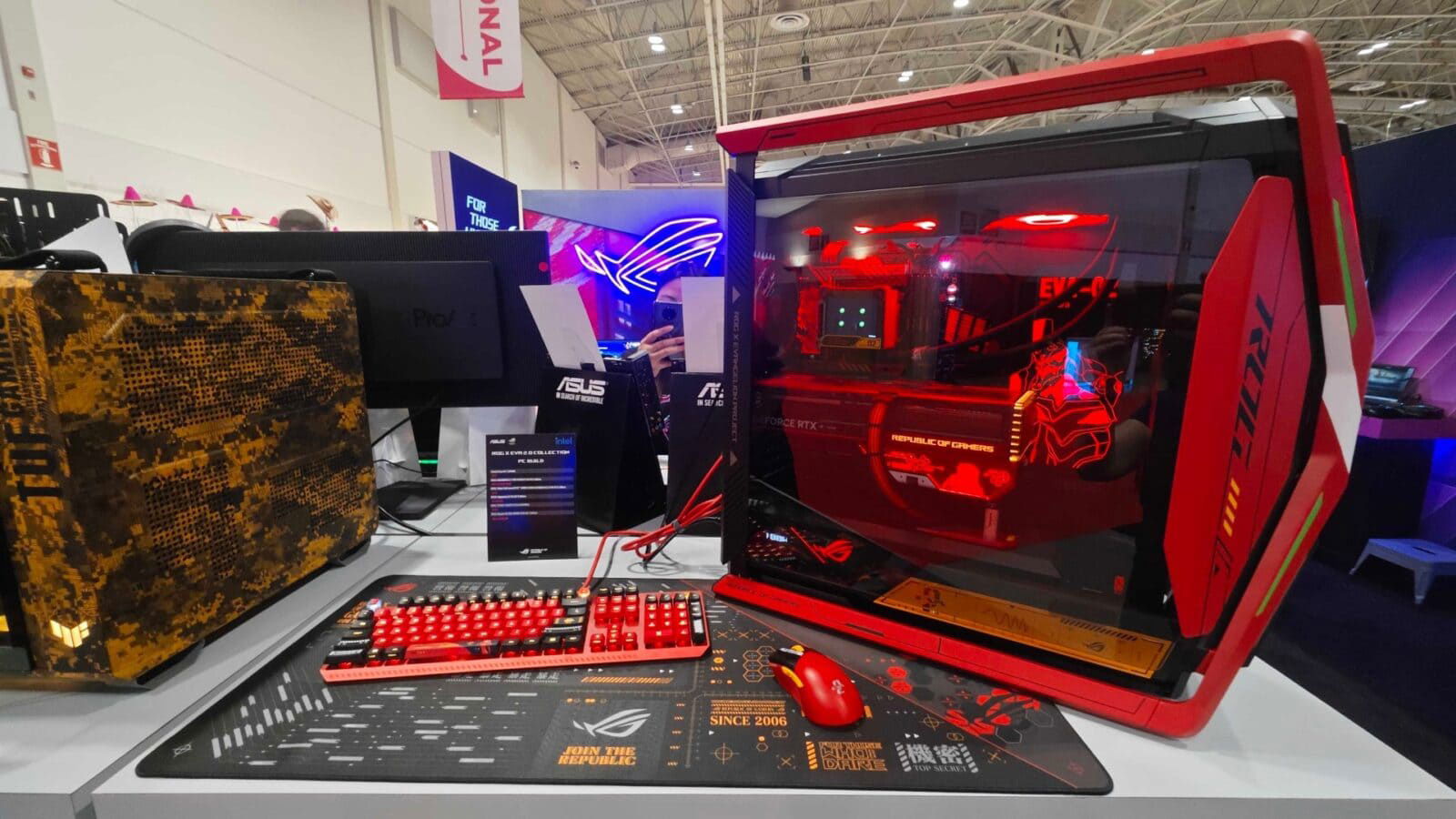 ASUS x Evangelion PC Revealed At CNE Gaming Garage 2023