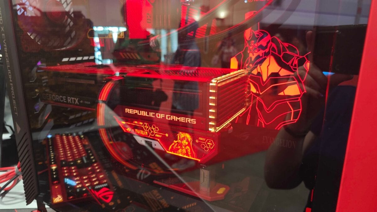 ASUS x Evangelion PC Revealed At CNE Gaming Garage 2023