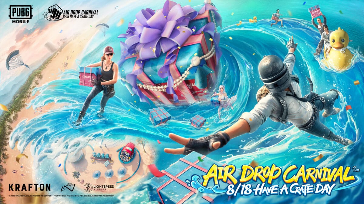 PUBG Mobile's Air Drop Carnival Summer Event Starts Today