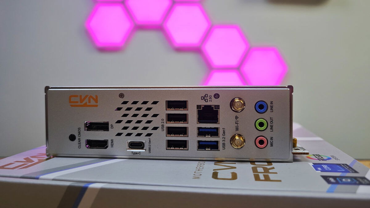 Colorful CVN B760I Frozen Wi-Fi D5 Motherboard Review - CGMagazine