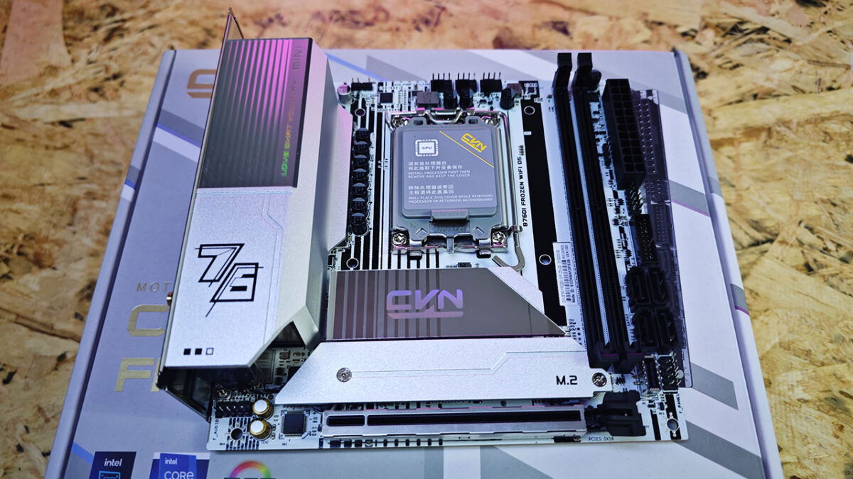 Colorful CVN B760I Frozen Wi-Fi D5 Motherboard Review - CGMagazine