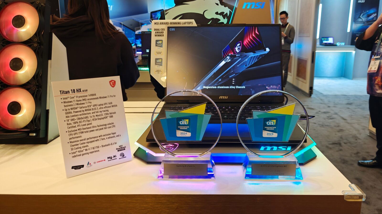 MSI Makes a Big Splash at CES 2024 With New Laptop Lineup