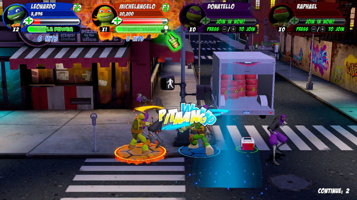 Teenage Mutant Ninja Turtles Arcade: Wrath of the Mutants (Nintendo ...