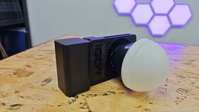 Zhiyun CINEPEER CX100 COB Light Review - CGMagazine