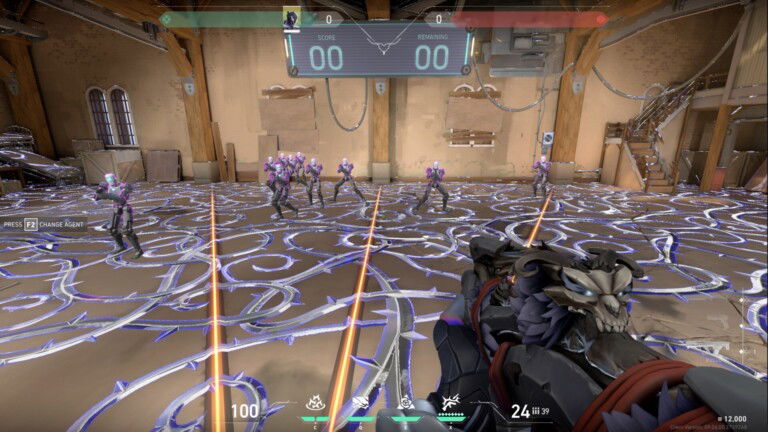 Valorant Episode 9 Act II: New Agent Vyse, Skinline