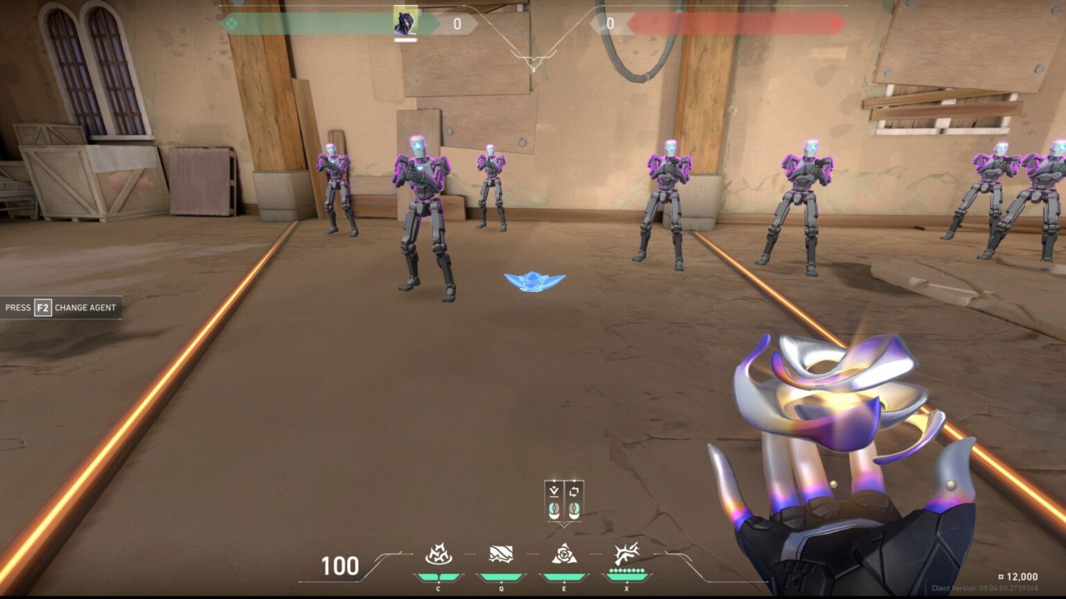 Valorant Episode 9 Act II: New Agent Vyse, Skinline