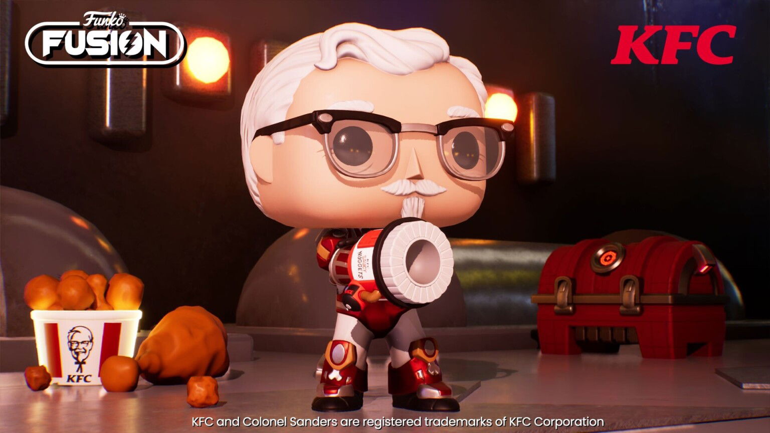 Funko Fusion Adds The Secret Recipe, KFC's Colonel Sanders To The ...