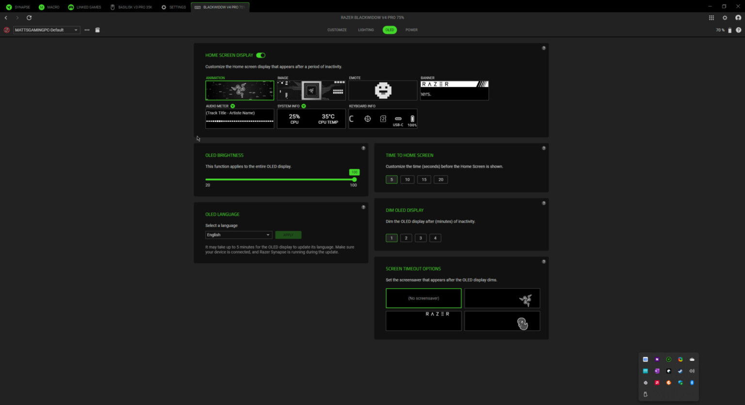 Razer Blackwidow V4 Pro 75% Keyboard Review - CGMagazine