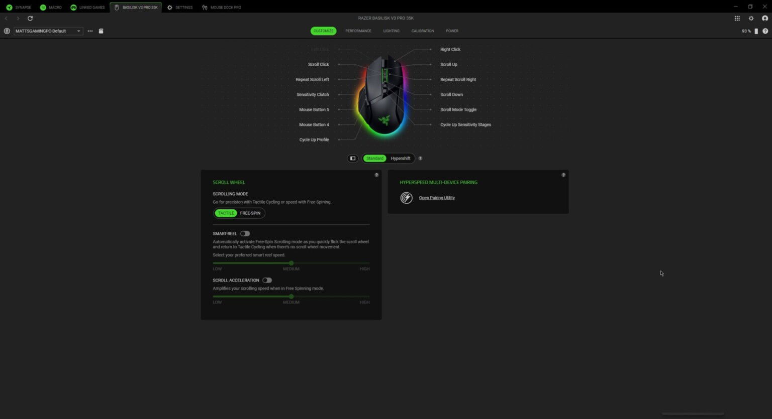 Razer Basilisk V3 Pro 35K Wireless Mouse Review - CGMagazine