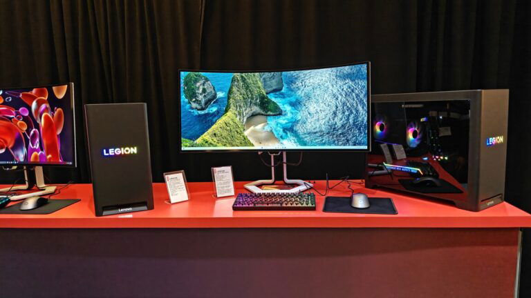CES 2025: New & Improved Lenovo Legion Gaming Laptops, Desktops & Monitors