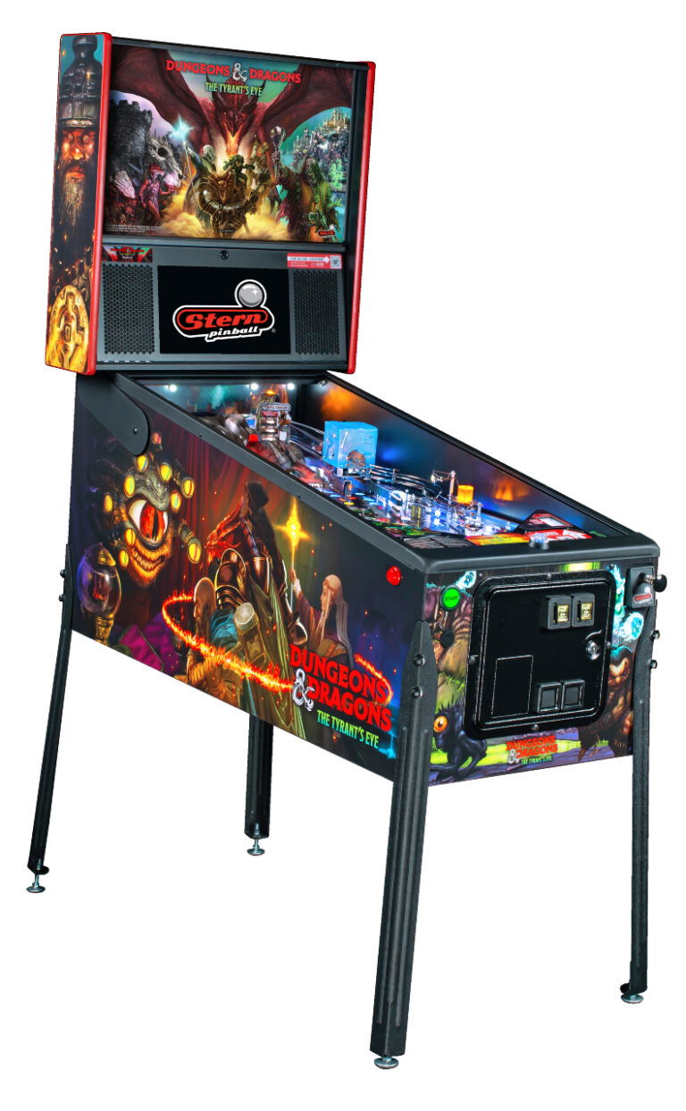 CES 2025: Stern Pinball Rolls Initiative With Dungeons & Dragons: The ...
