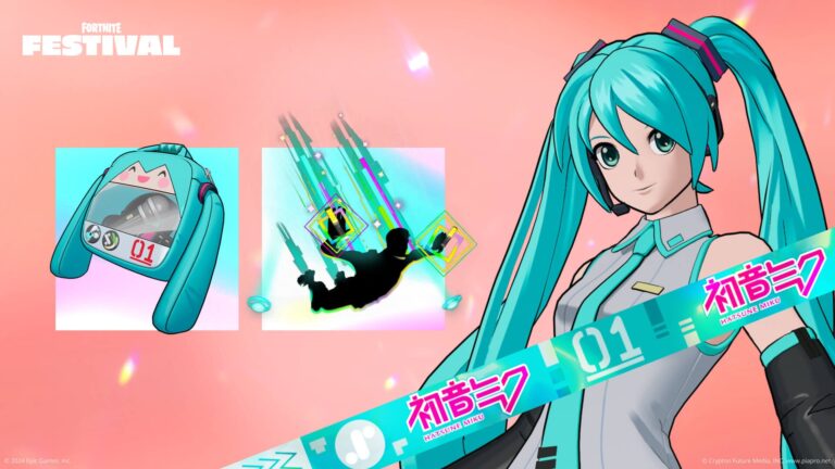 Hatsune Miku Shines On For Fortnite Festival Season 7