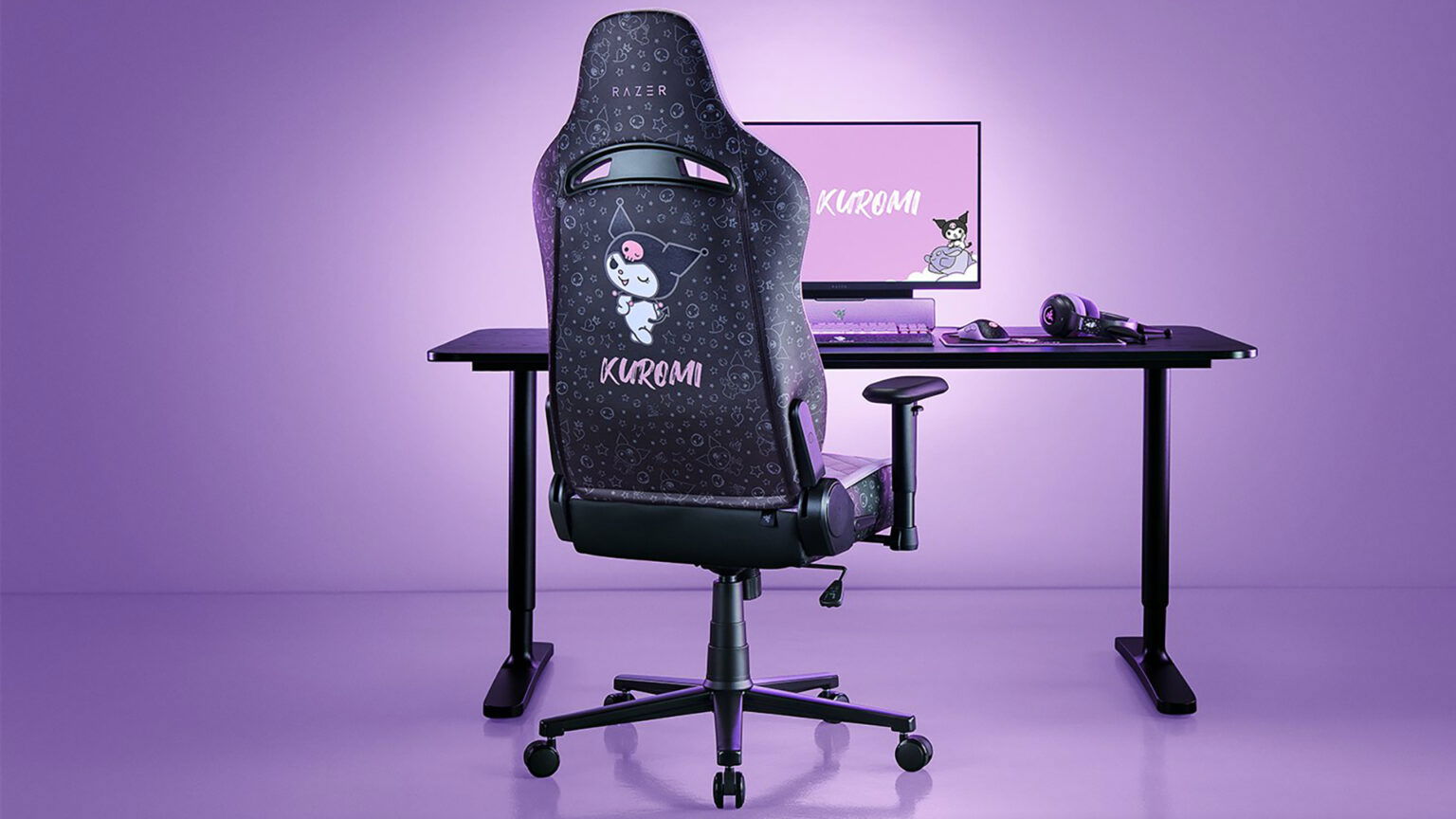 The Razer | Kuromi Collection Sets is Now on Sale With Gaming Chair ...