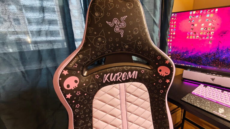 Razer Enki X Gaming Chair: Kuromi Edition Review - CGMagazine