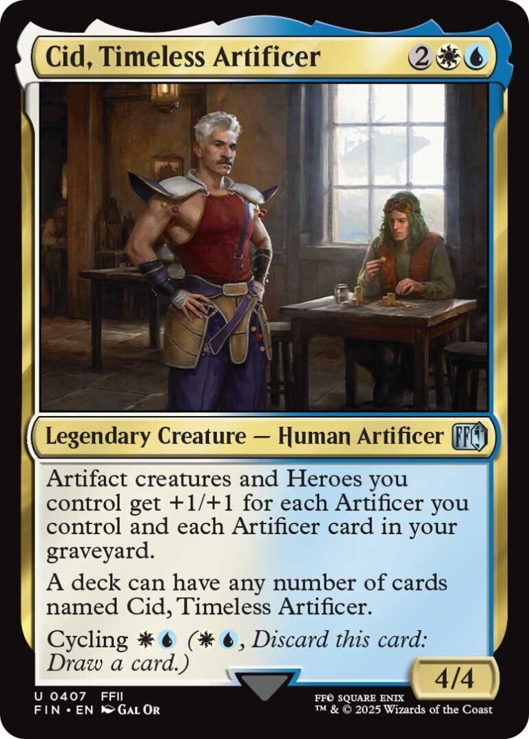 PAX East 2025 Reveals New Magic: the Gathering Final Fantasy Cards ...