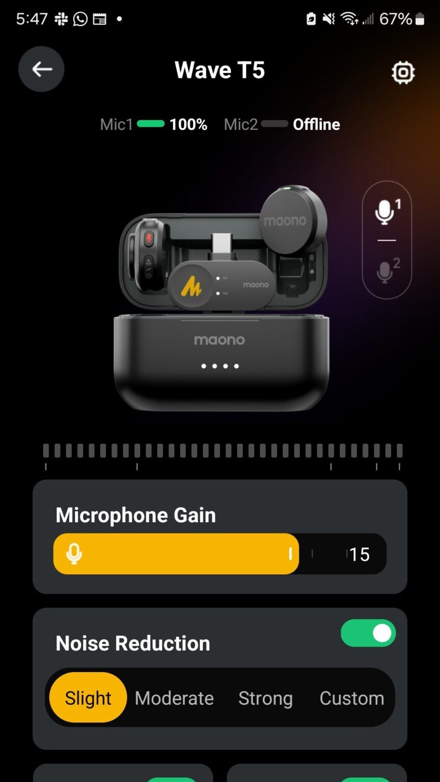 Maono Wave T5 AI Wireless Lavalier Microphone Review - CGMagazine