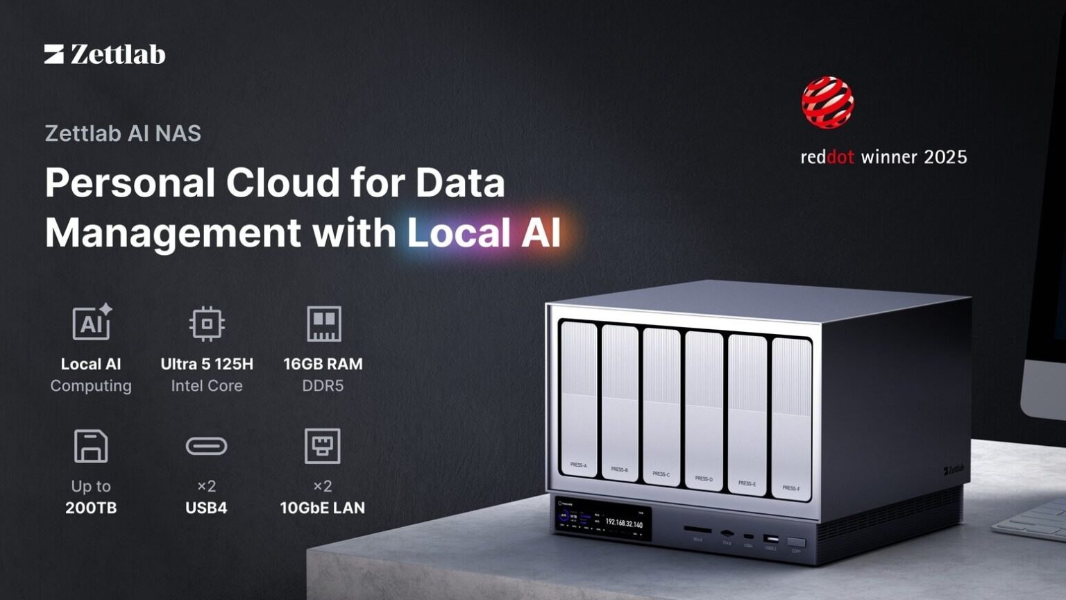 Zettlab’s Radical NAS Reimagines Private Storage With Local AI Muscle