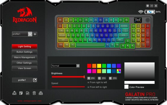 REDRAGON GALATIN PRO K719 Gaming Keyboard Review - CGMagazine
